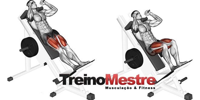 Agachamento no Hack Machine, execução correta e músculos trabalhados