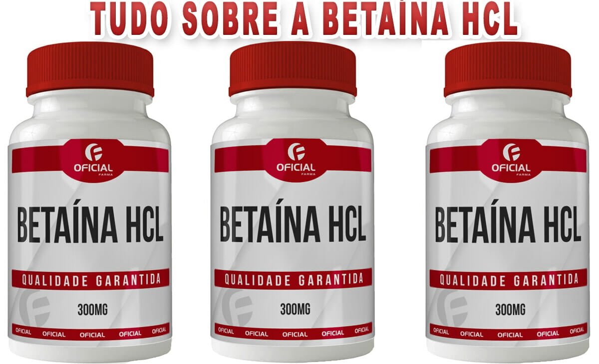 Betaína HCL - O que é, para que serve, benefícios e efeitos colaterais