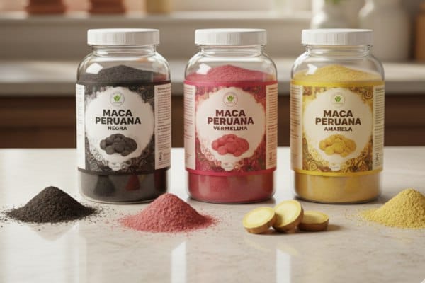 Maca peruana negra, amarela e vermelha: Diferenças e como escolher